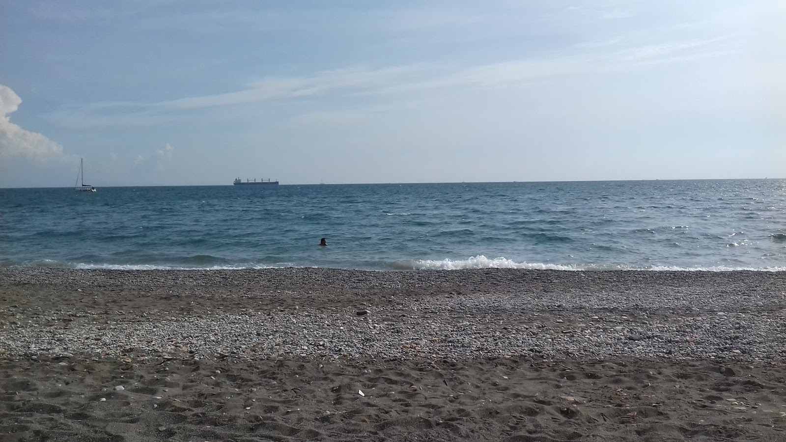 Ella parla italiano: Derecho de playa