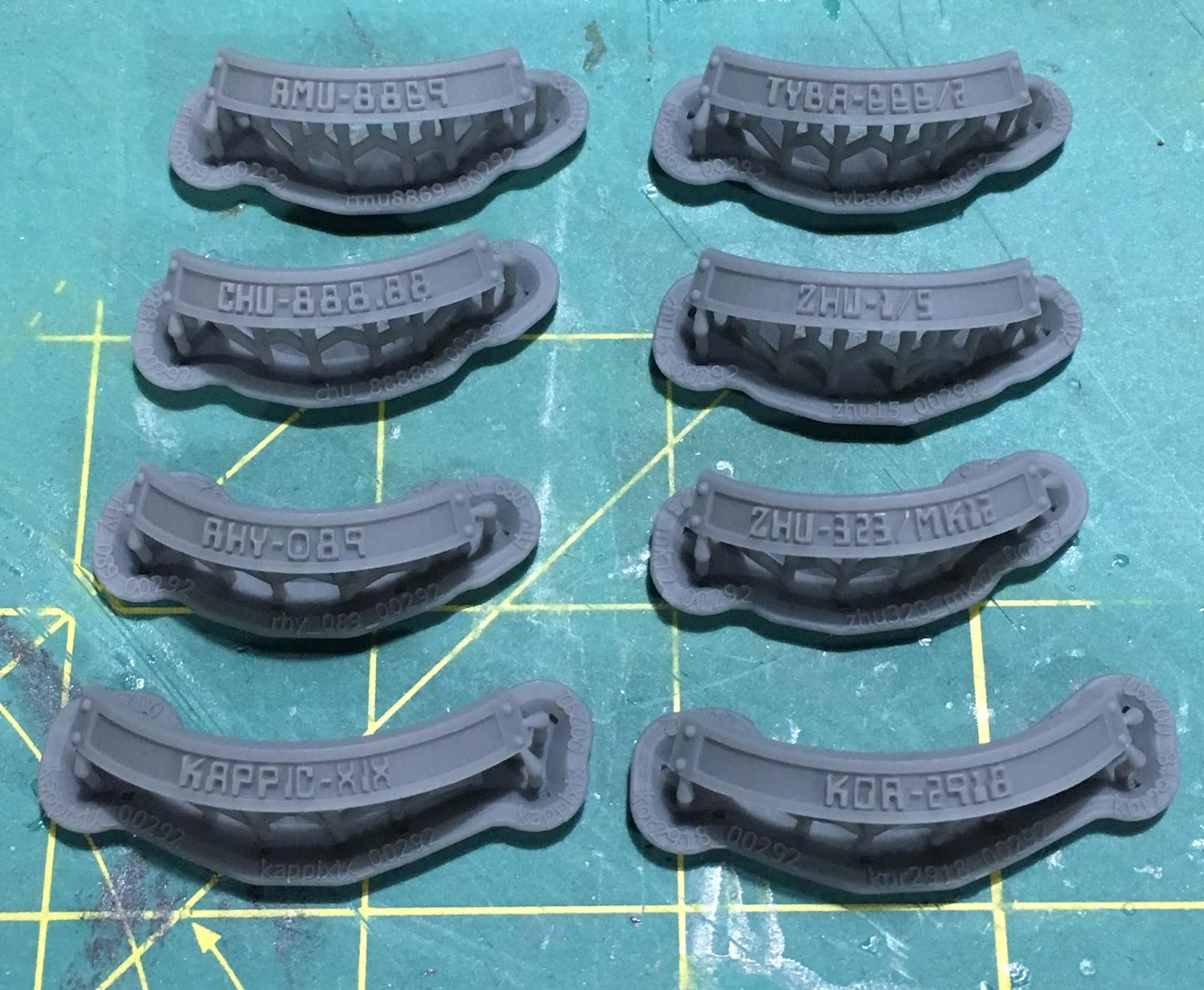 262nd Death Korps of Krieg: Review: Versatile Terrain Custom Name Plates