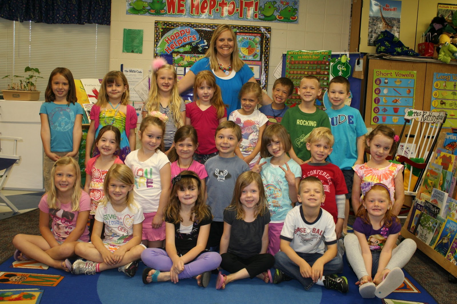 Between the Screams: Kindergarten Class of 2012