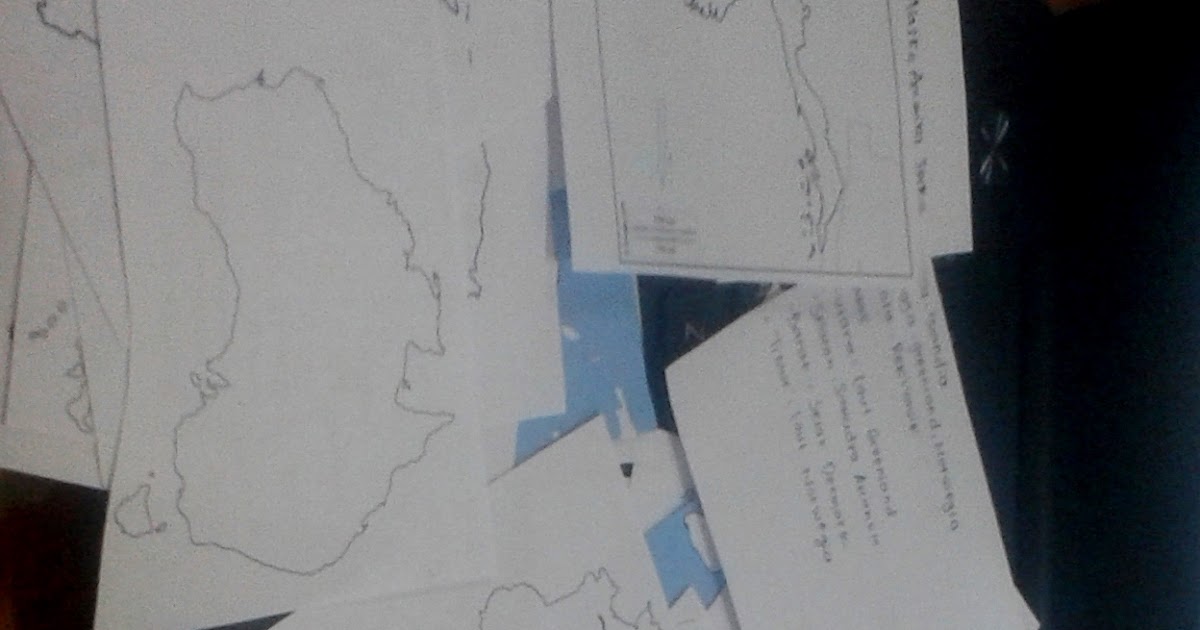 Belajar Blank Map atau Peta Buta di Kelas - Kumpulan Soal