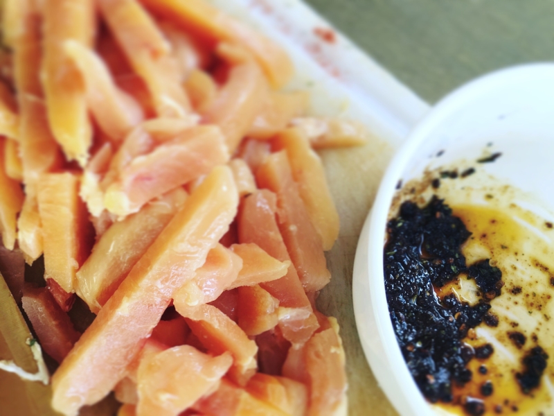 Tacos de lechuga con pollo cajún + Aderezo Ranch casero - Delirios de ...