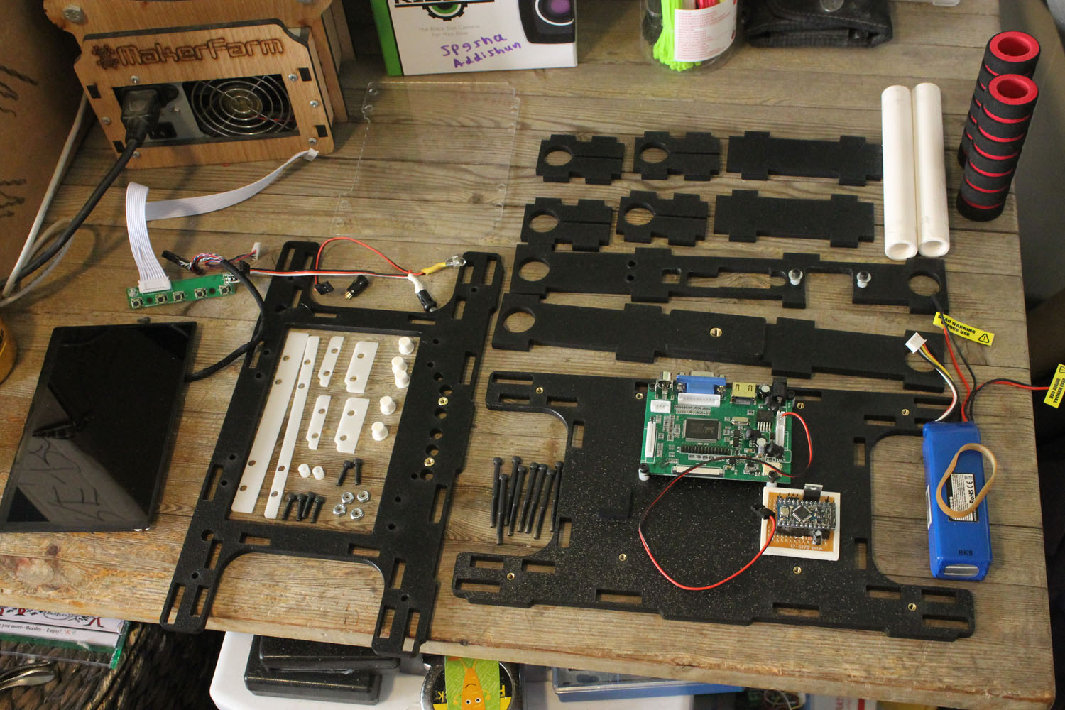 William Osman: Laser Cut: DSLR Monitor