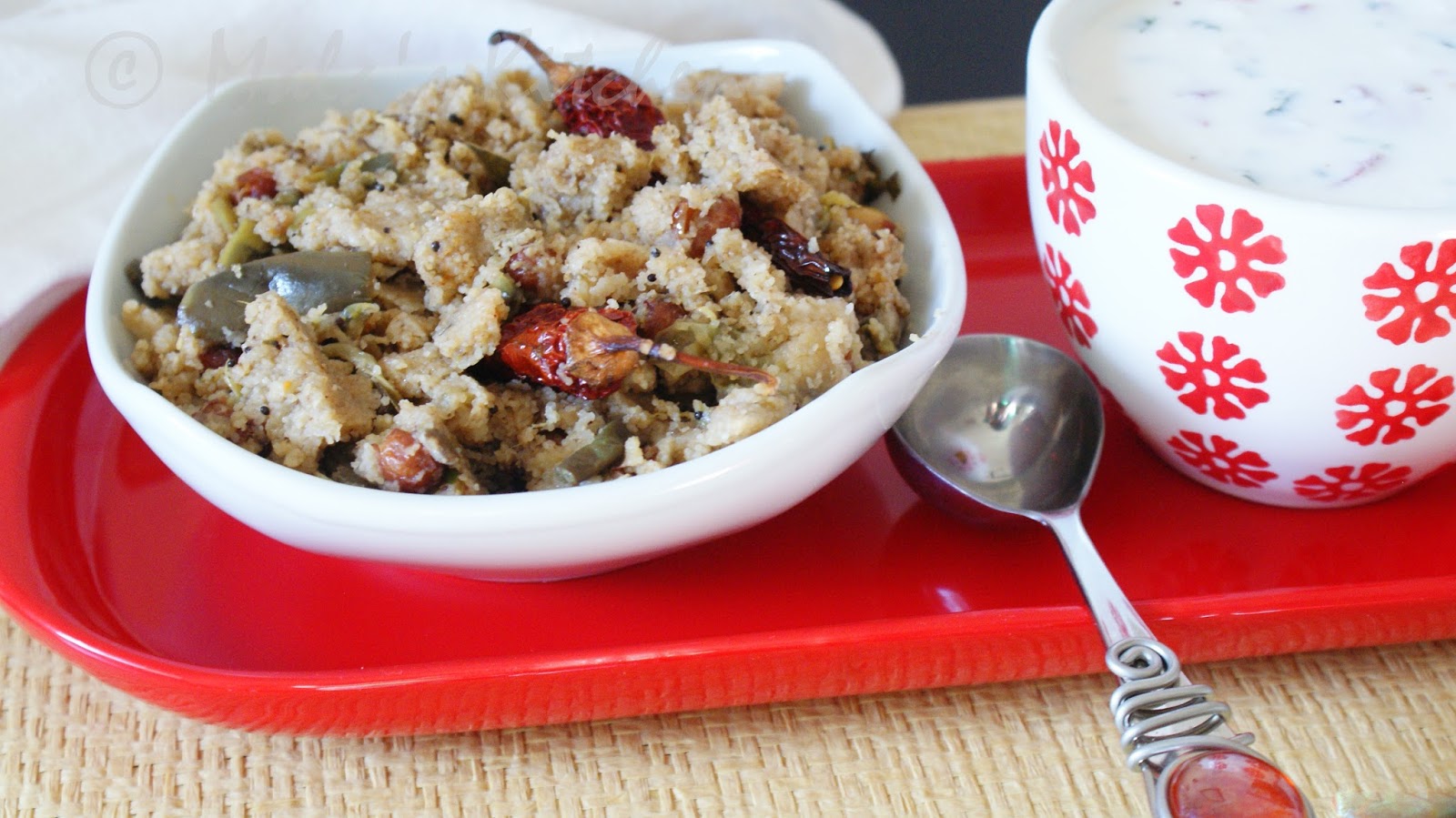 Rava Vangibhaath - Malas-Kitchen