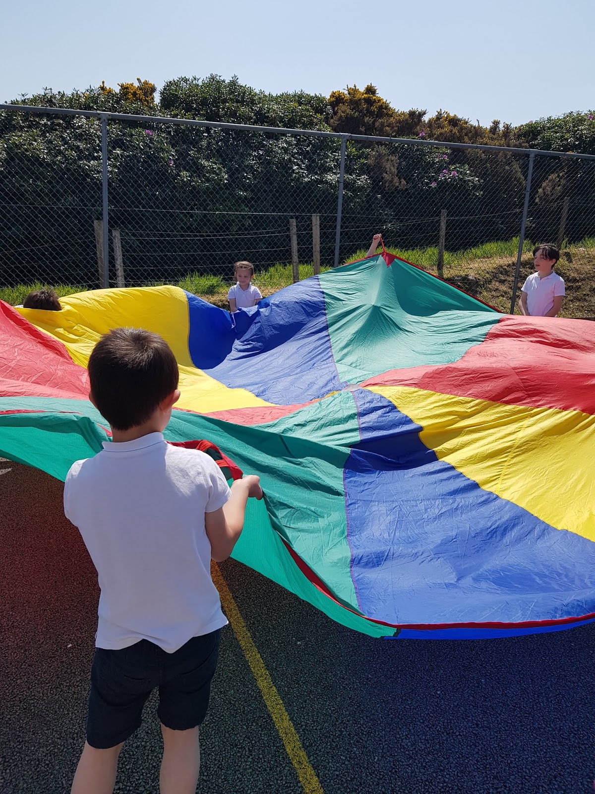 Drumgallagh N.S: Active School : Parachute Games