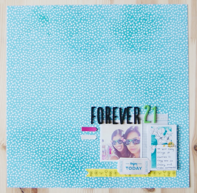 Awesomeness of Crafting: Bright and fun layouts