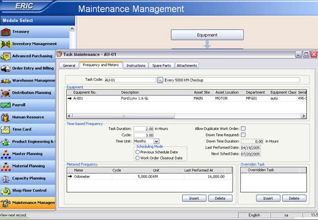 Jupiter Systems, Inc. 1985: ERIC (ERP Software)- Manufacturing