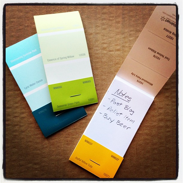 baltimore etsy street team: Match Book Note Pad Tutorial