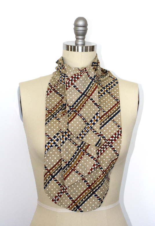 Vintage Pattern Marketplace: Quick and Easy Dickey Scarf - One For You ...
