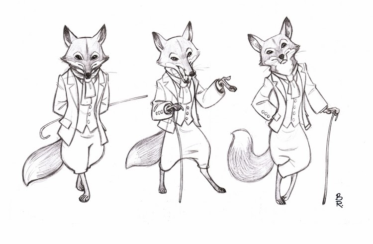 Coloring Peter Rabbit Mr. Tod Coloring Pages