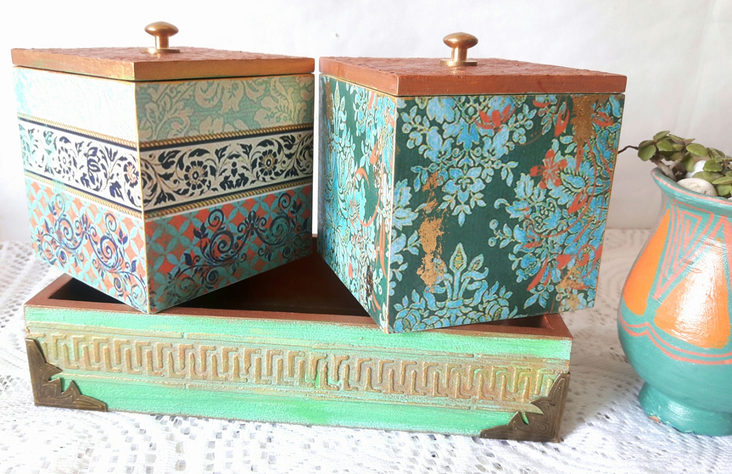 The Element Craft Studio: Moroccan Style Boxes
