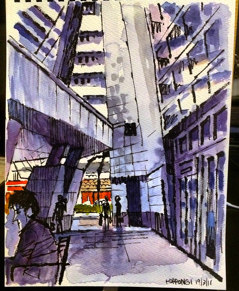 I Heart Pencils: Japan sketches part 1