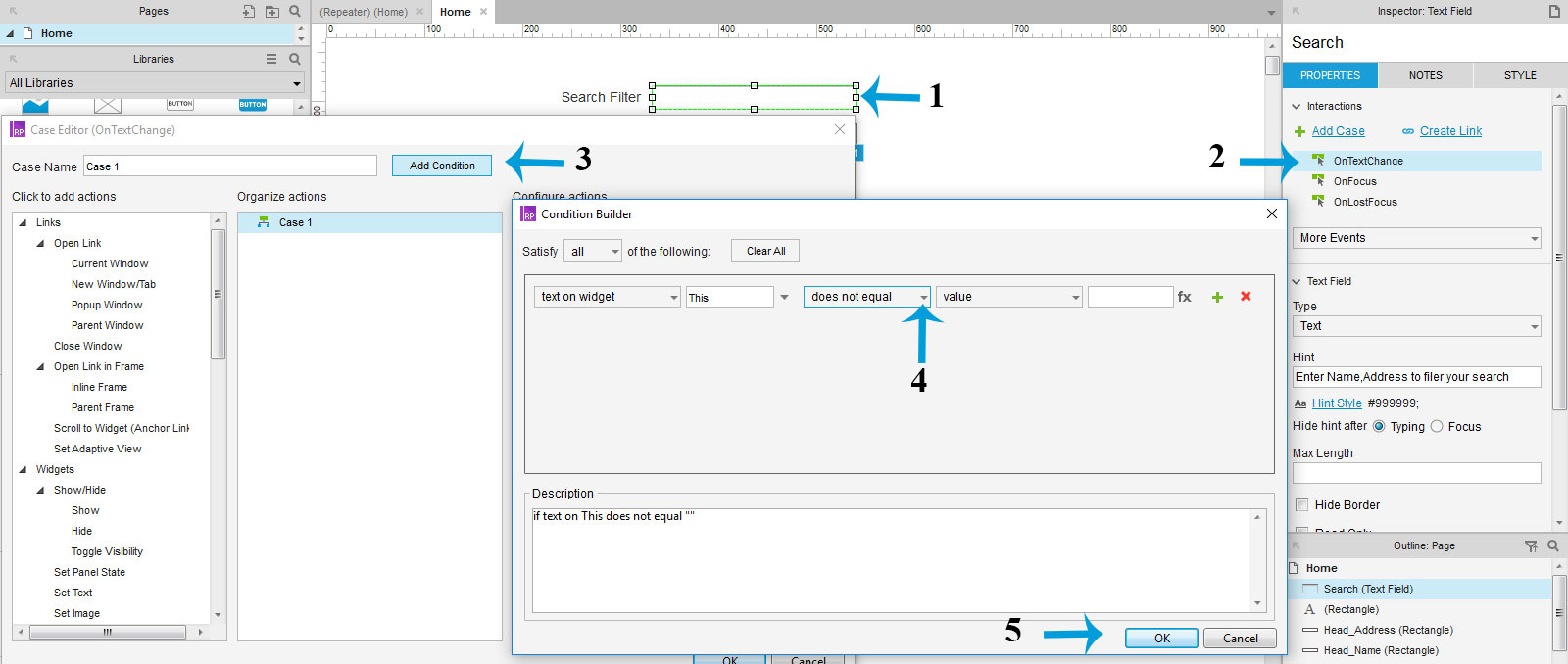 UI/UX Design: Search Filter