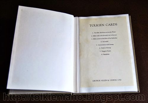 Tolkien collection: Tolkien Cards, 1978 Allen and Unwin