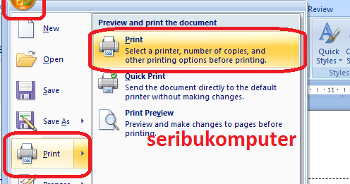 Cara Membuat Print Warna Menjadi Hitam Putih | Ide Perpaduan Warna