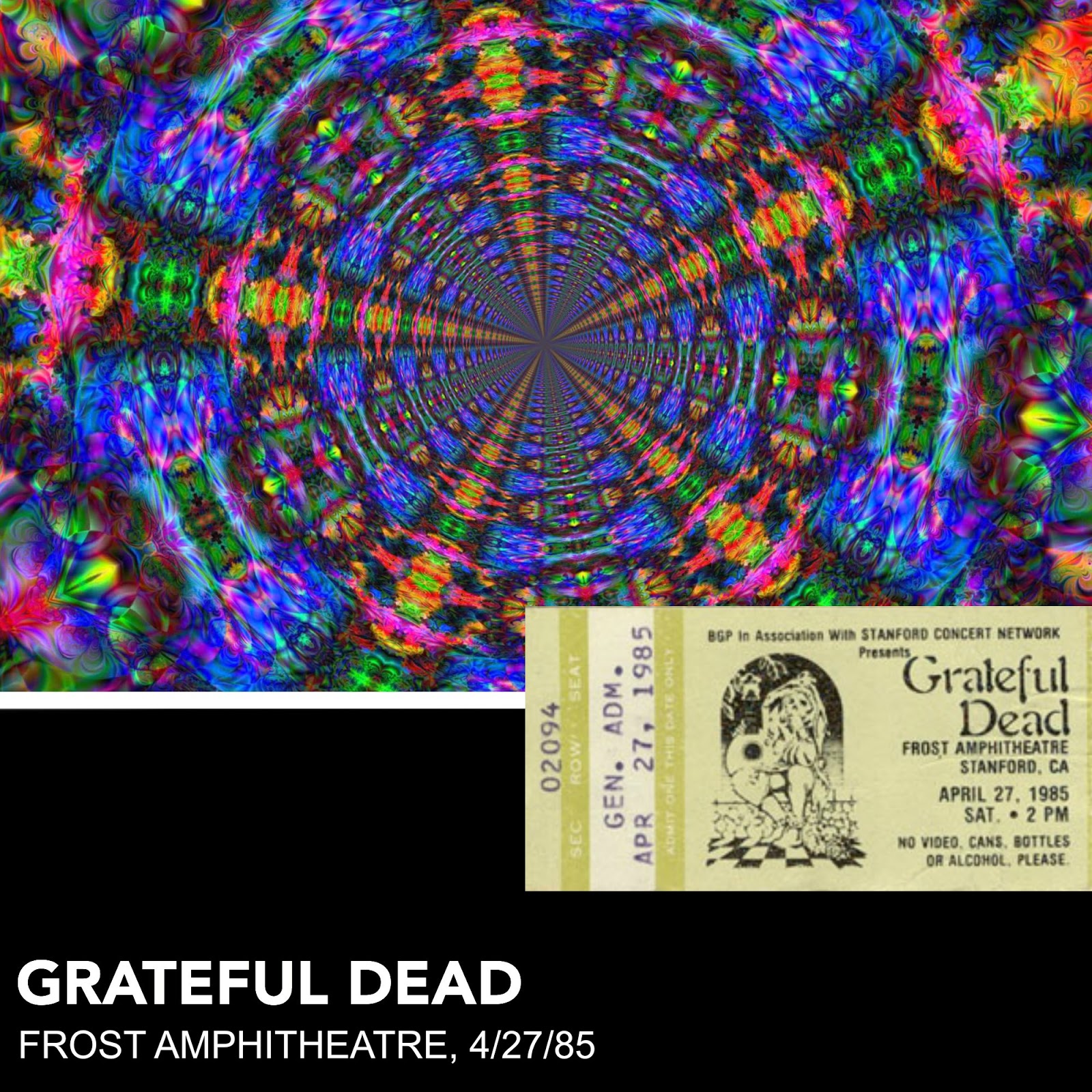 John's Custom Grateful Dead Album Cover Art