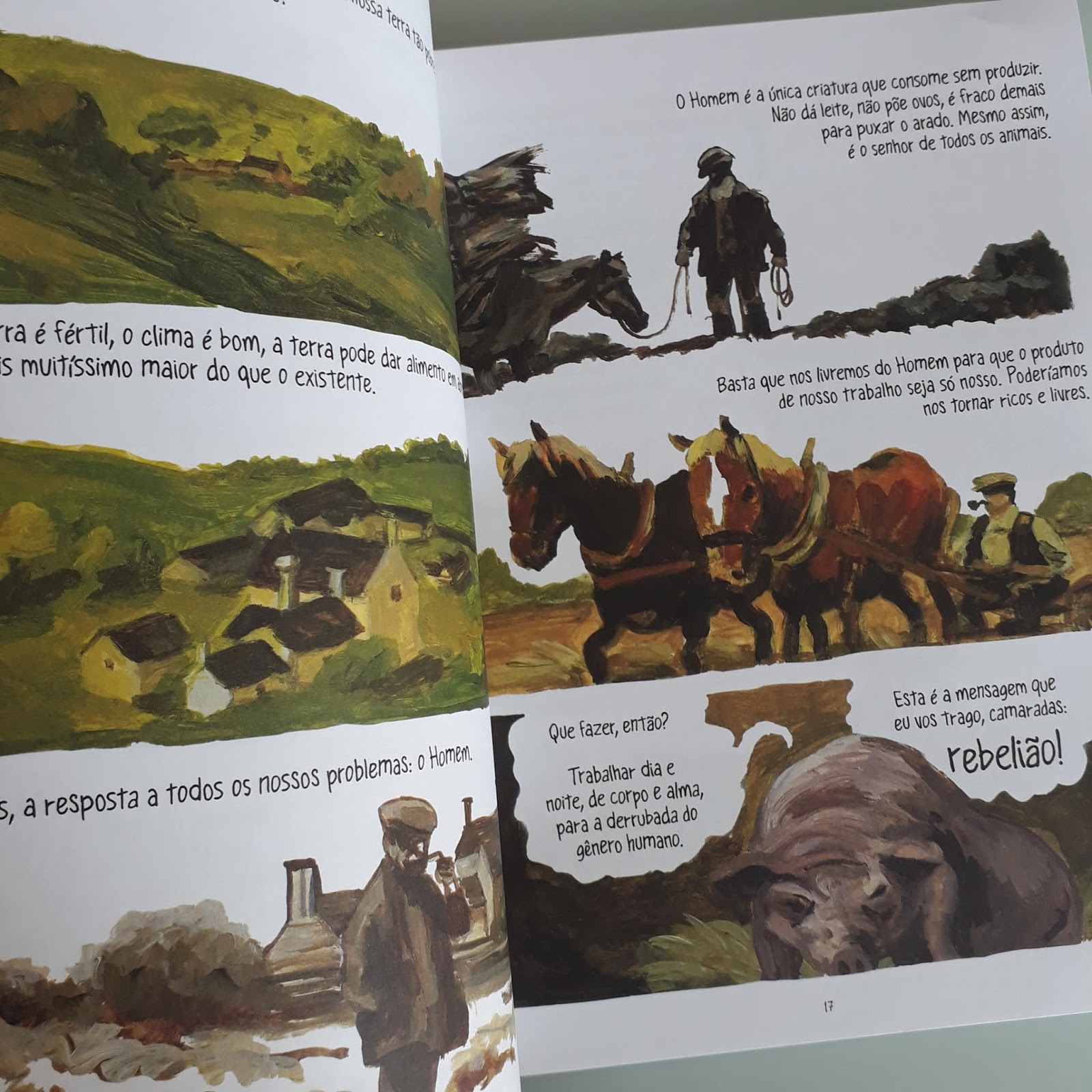 A Revolução dos Bichos (graphic novel) de George Orwell e Odyr | KIDS ...