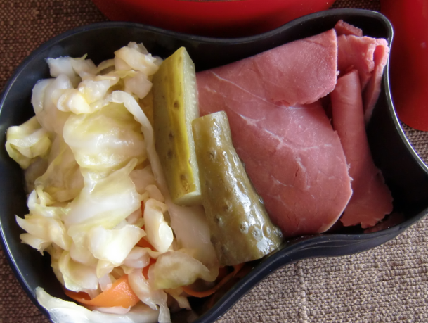 Judy's Bento Box: The Reality of the Deconstructed Reuben Sandwich Bento