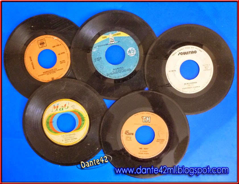 dante42ml: dante42 VENDO DISCO VINILO 45 Rpm PARA DECORACION