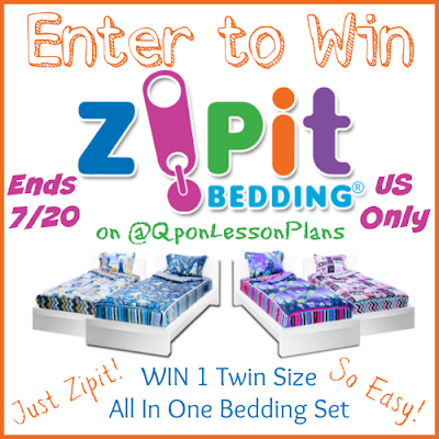 Coupons and Lesson Plans: Make Your Bed With A Zip! ~ Zipit Bedding ...