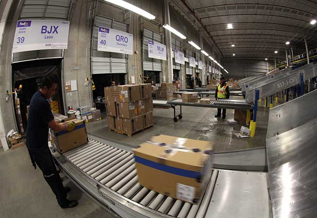 FedEx: Sucursales