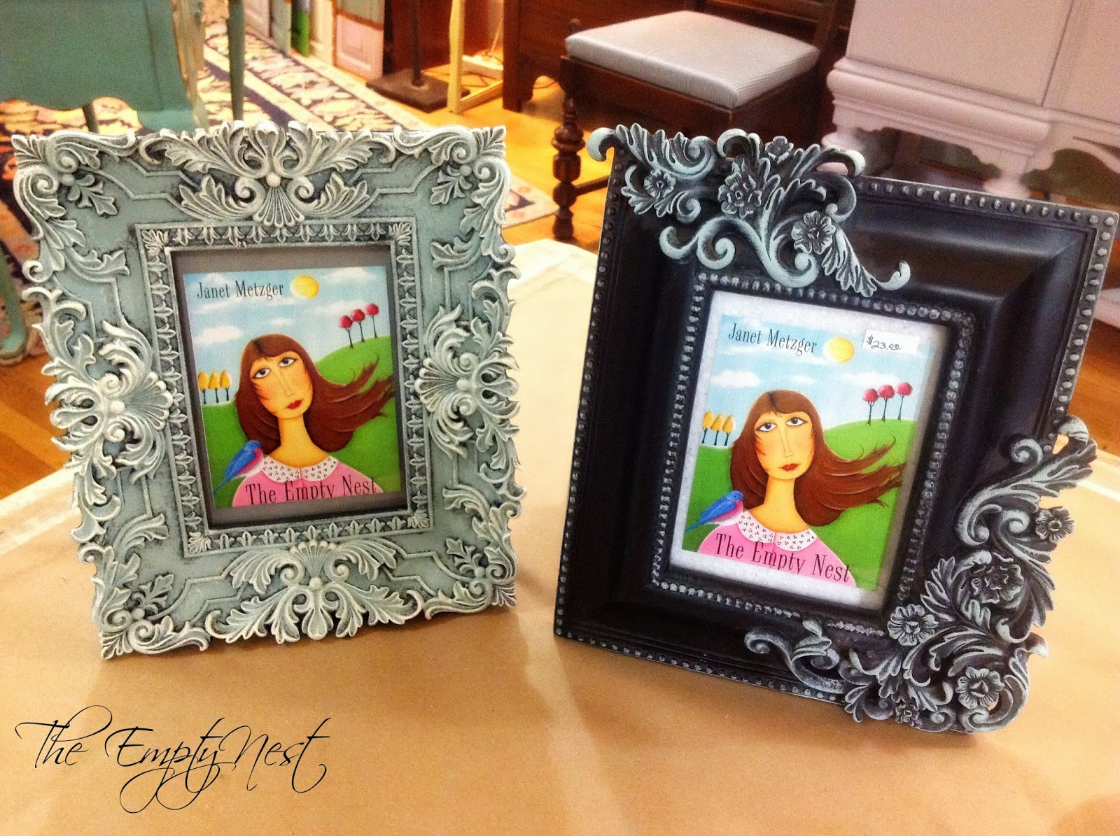 The Empty Nest: ~how to dry brush with Chalk Paint® by Annie Sloan or I ...