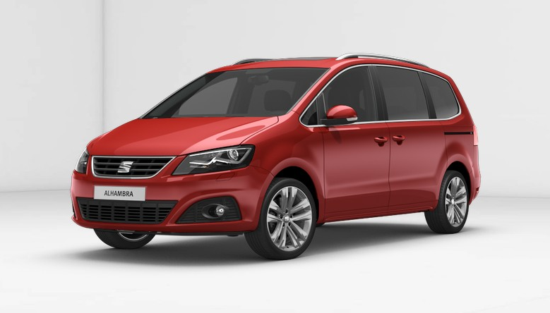 Seat Alhambra 2 Restylé (2015 à 2020) - Couleurs, code peinture