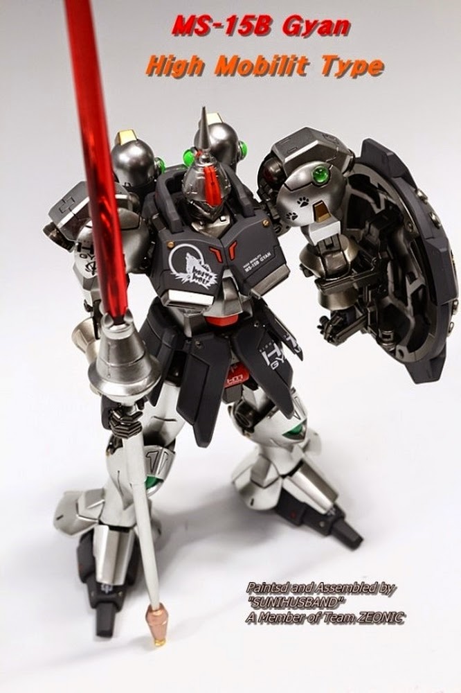 Custom Build: MG 1/100 YMS-15 Gyan "High Mobility Type" G-System Conversion