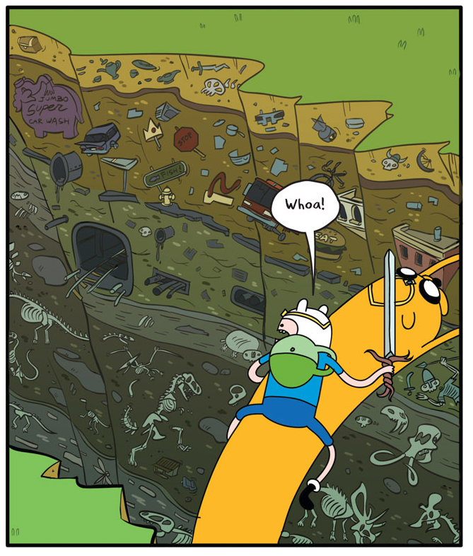 Somewhere the Tea's getting cold...: Adventure Time!