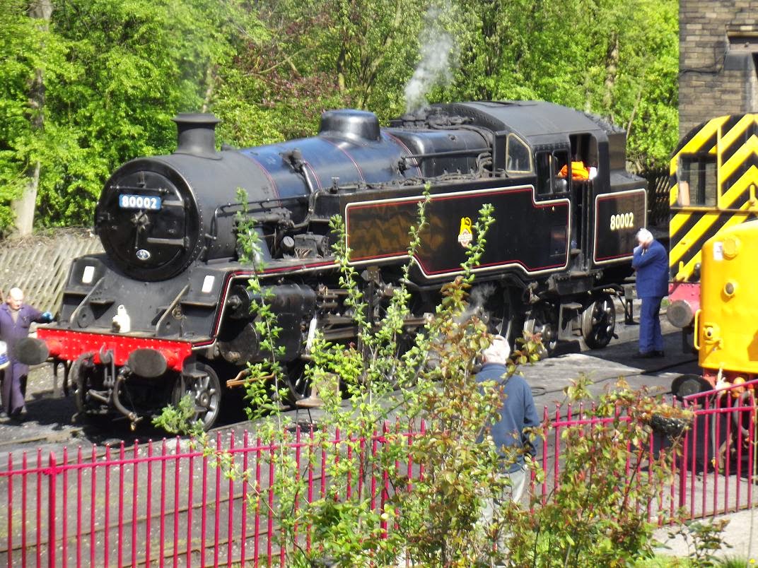 Steam Memories: Standard class 4 80002 and looking forwards to the Spring