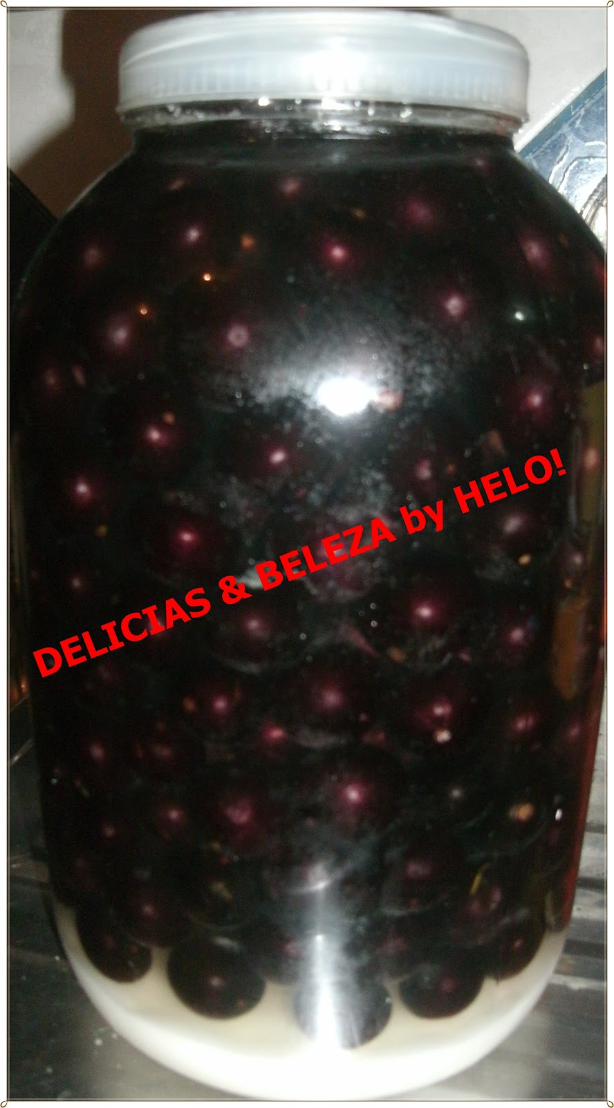 Delicias & Beleza: LICOR FACÍL DE JABUTICABA!