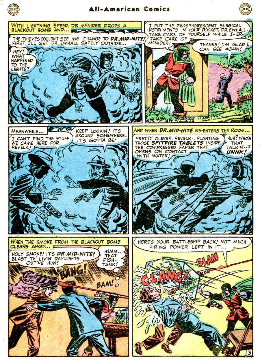 Pappy's Golden Age Comics Blogzine: Number 2192: Good night, Dr Mid-Nite