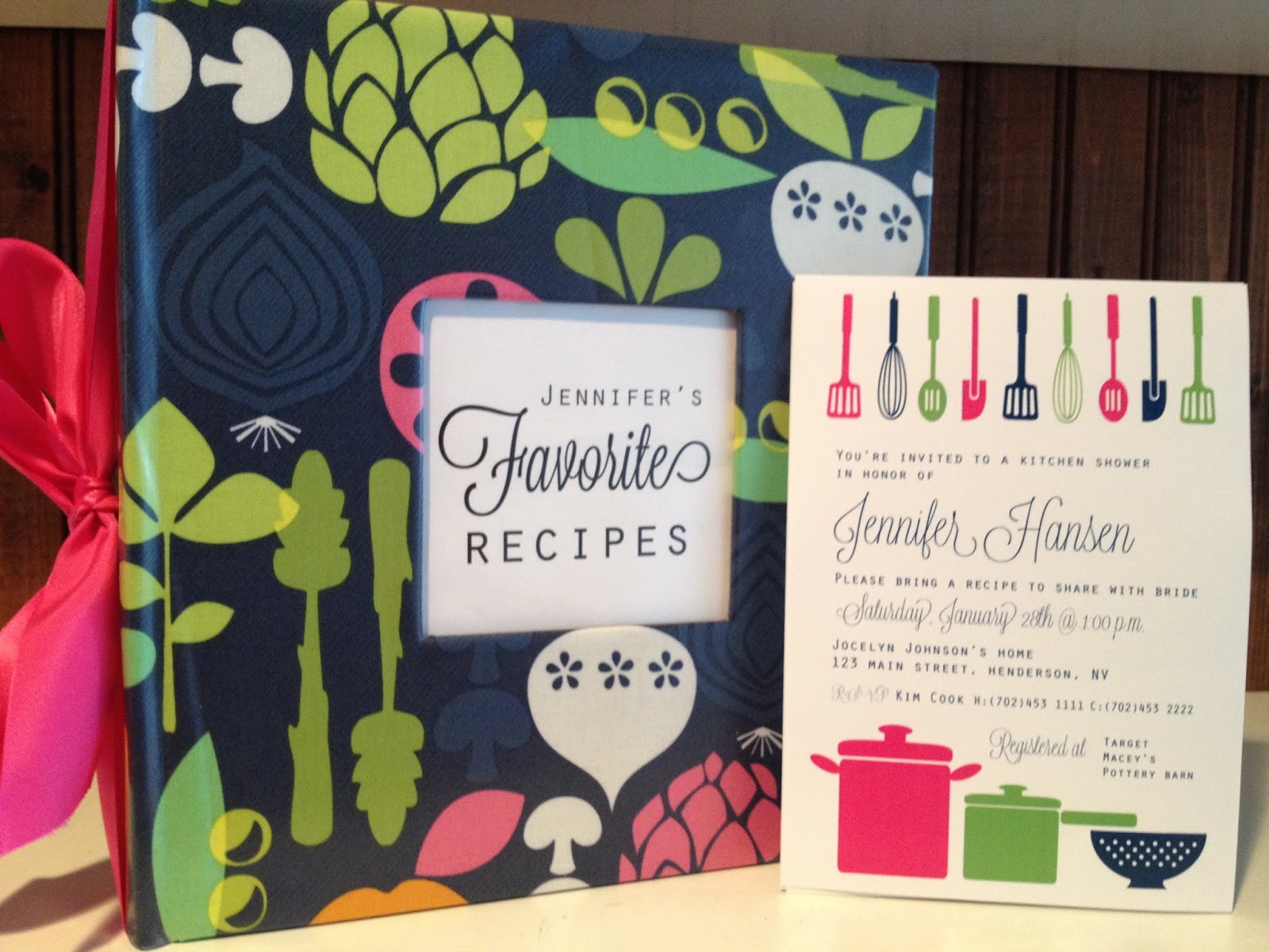 My Favorite Recipes Book