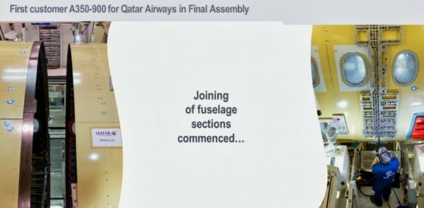 A350 XWB News: First serial A350 XWB final assembly started. MSN6 will ...