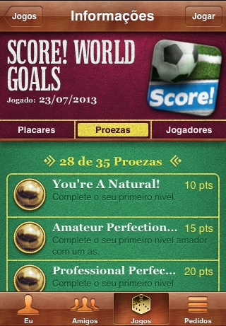 Dicas para Game Center - Score! World Goals | Dicas Game Center BR