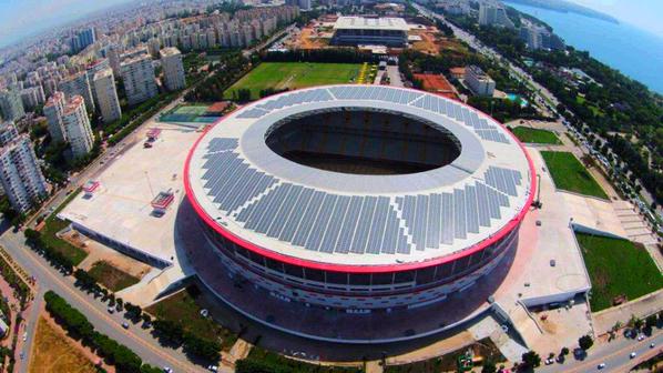 New Antalya Stadium is the world's largest solar stadium project with 1 ...