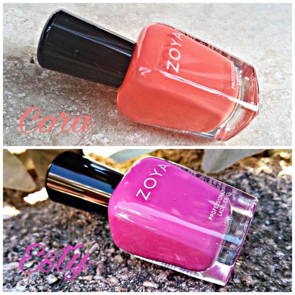Mecapp: Zoya - Wanderlust Collection: Cora ed Esty Nail Polish review