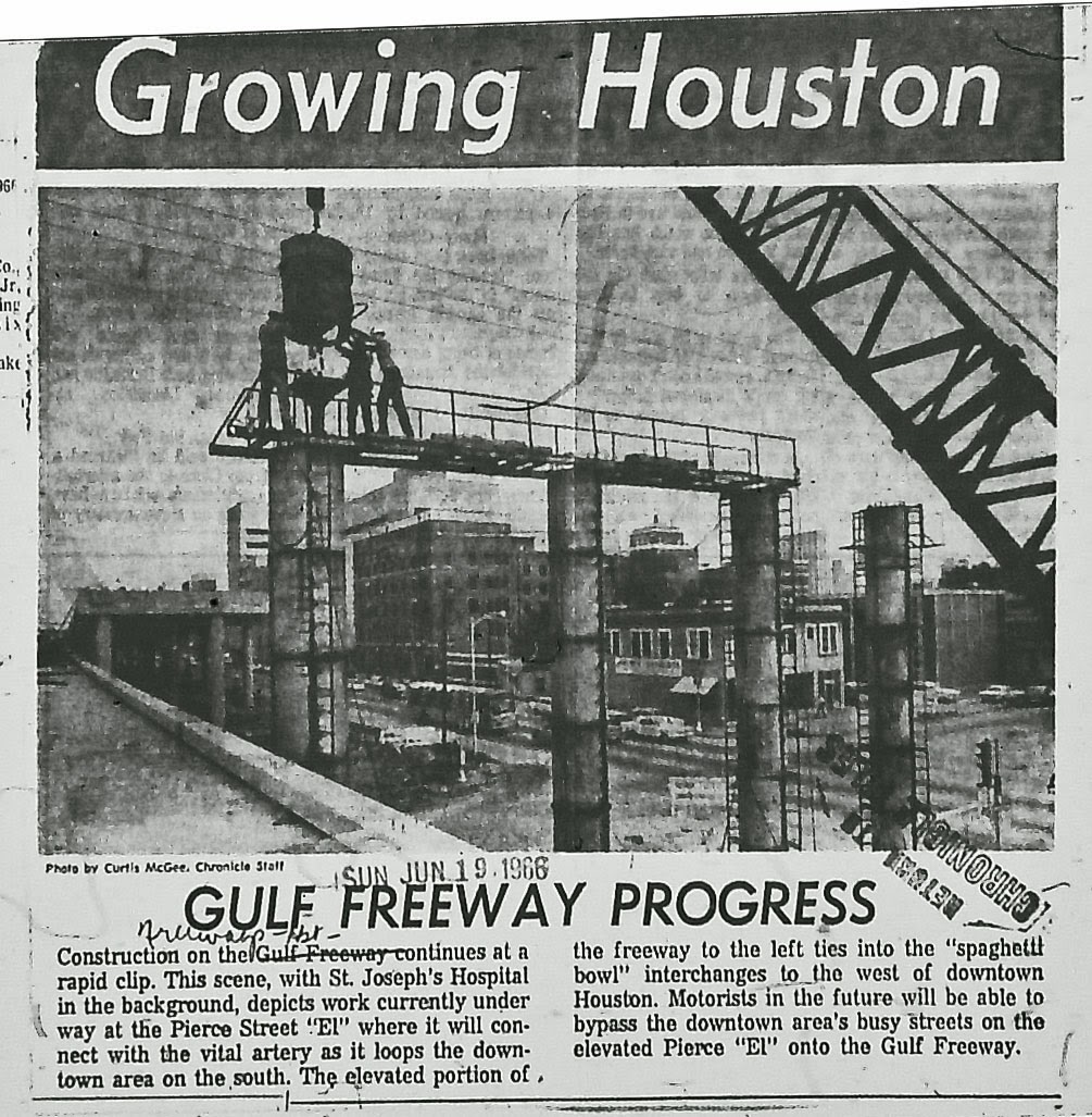 South Belt Houston Digital History Archive: The Gulf Freeway's Never ...
