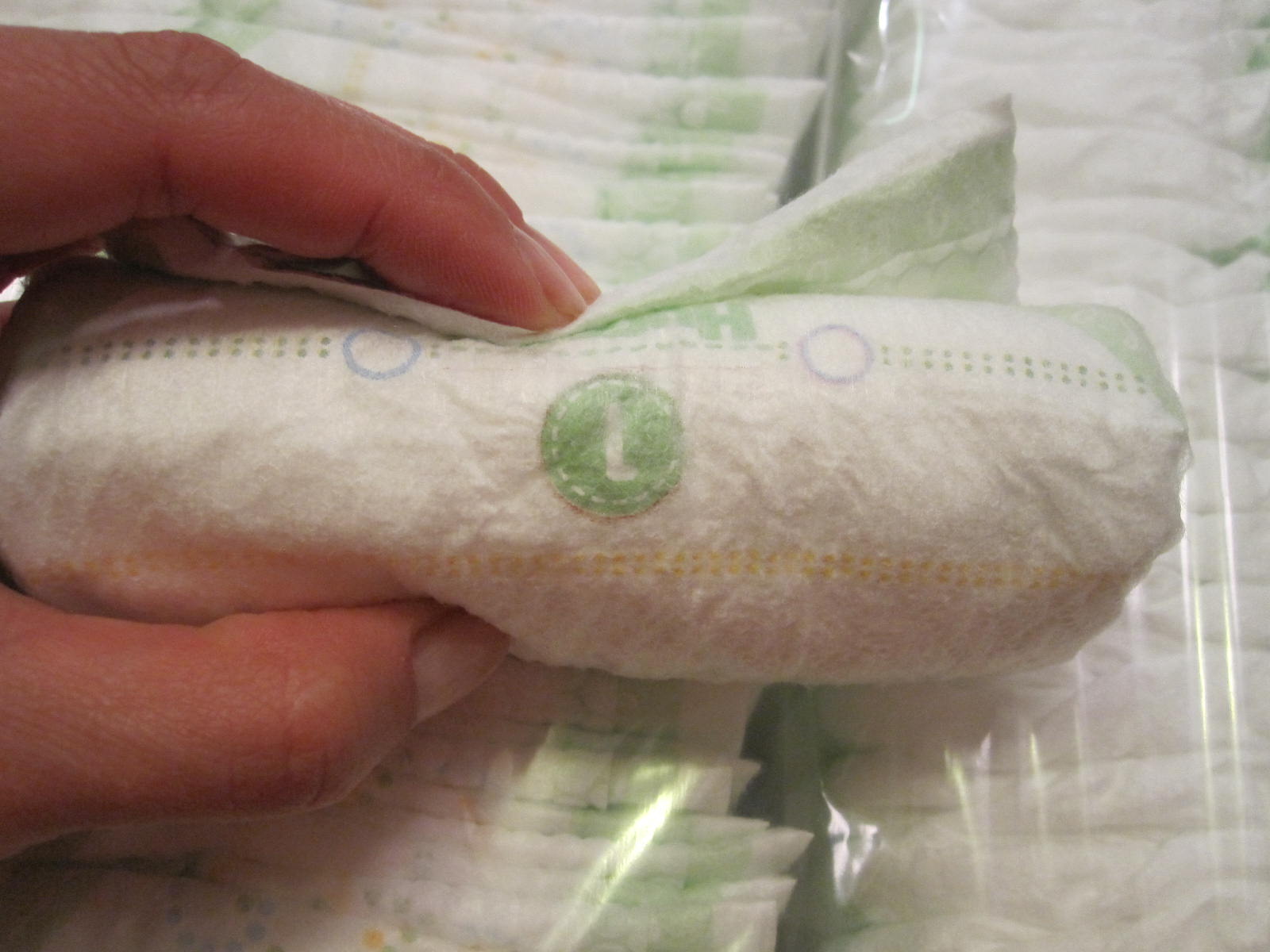 Eat with Grace: Diaper Cake Tutorial