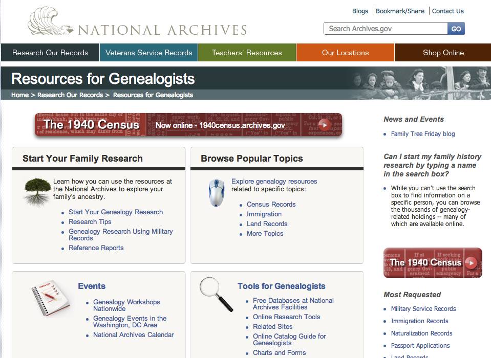 Genealogy's Star: U.S. National Archives Guide for Genealogists and ...