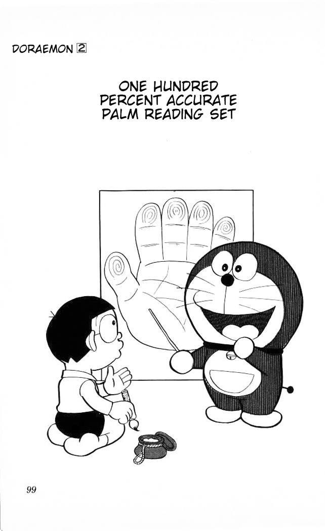 [Doraemon] - 26 - One Hundred Percent Accurate Palm Reading Set ...