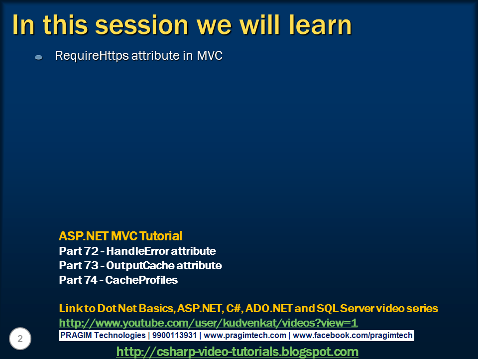 Sql Server Net And C Video Tutorial Part 75 Require Attribute In Mvc