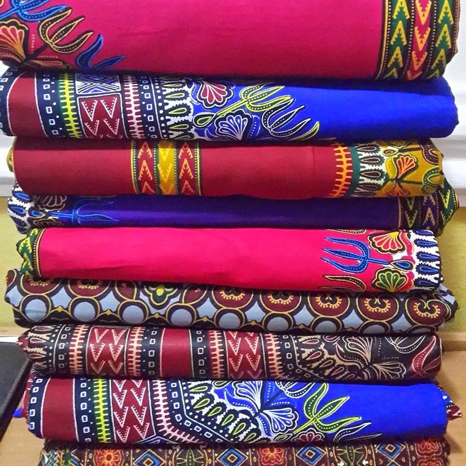Love it! It's African : For the love of dashiki fabric!