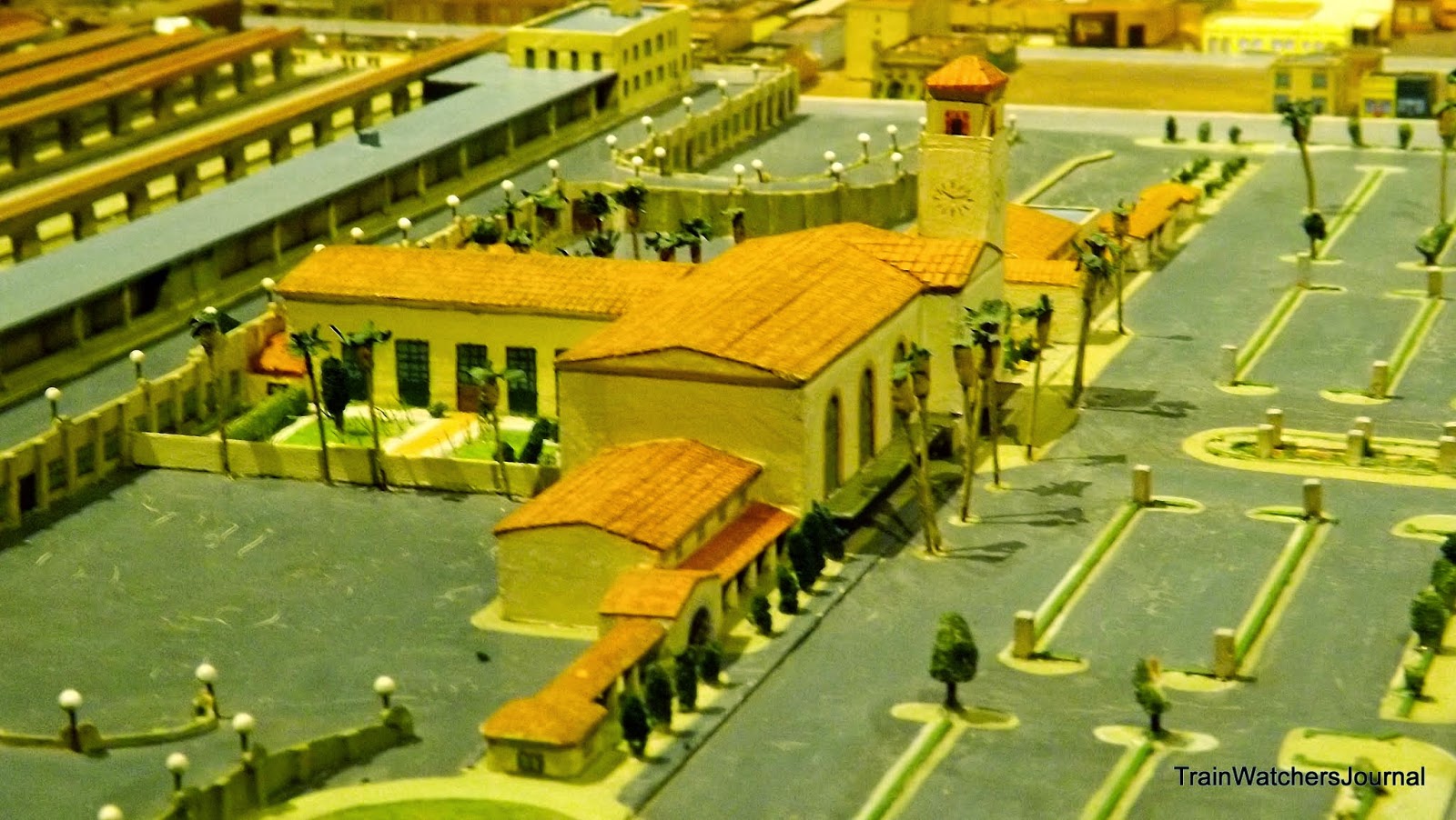 TrainWatchersJournal: WPA Model of Downtown Los Angeles - 1939-40
