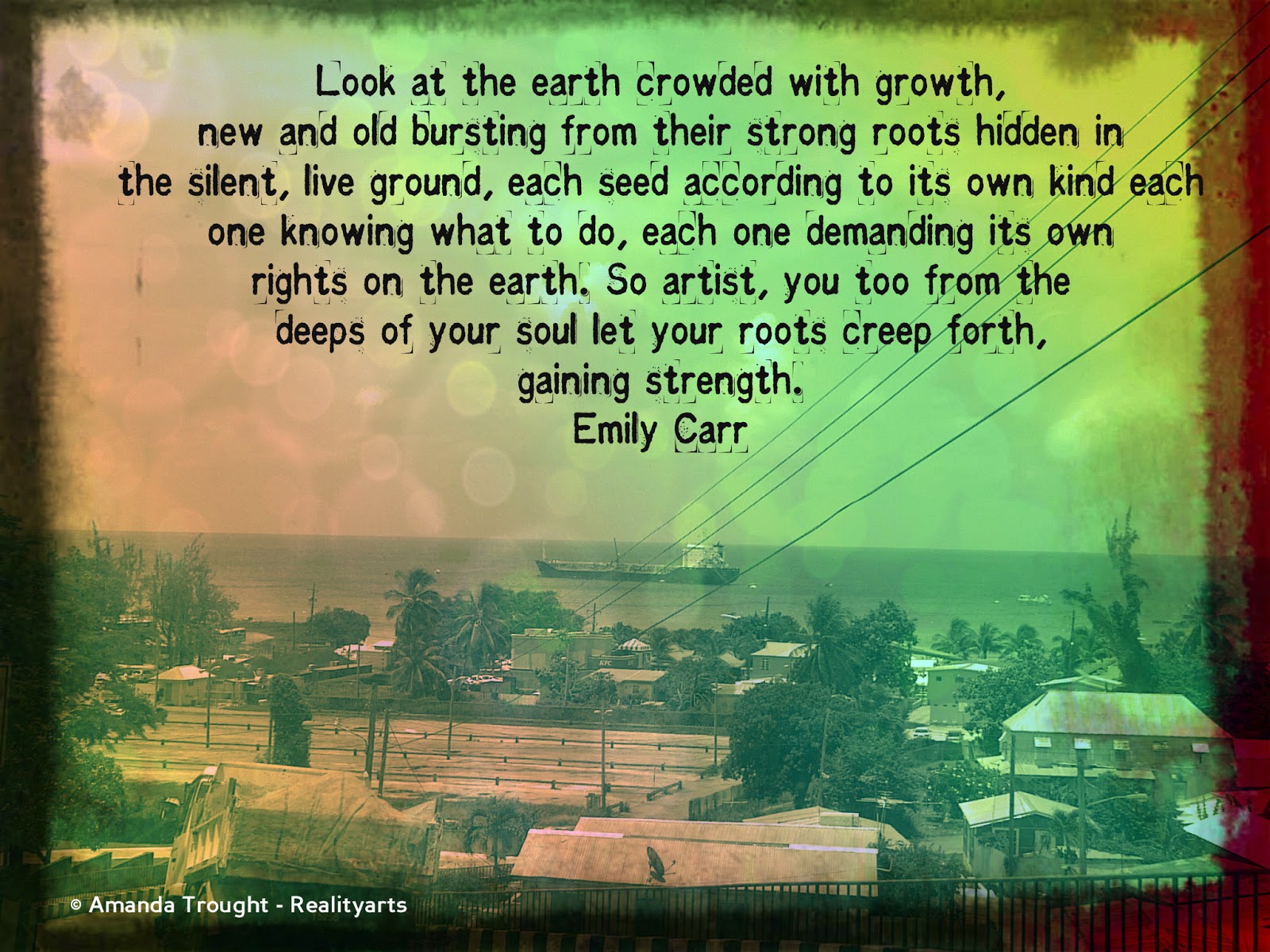 Realityarts - Inspiration, Art and Creativity: Quote Wednesday - Emily Carr