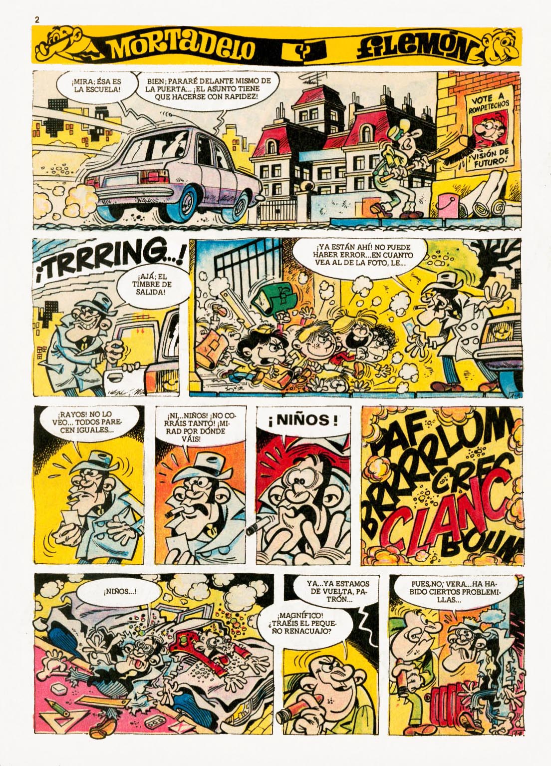 Galicia Comic: Colección OLÉ! 188 - Mortadelo y Filemón, con Sacarino. Dos locuelos de atar