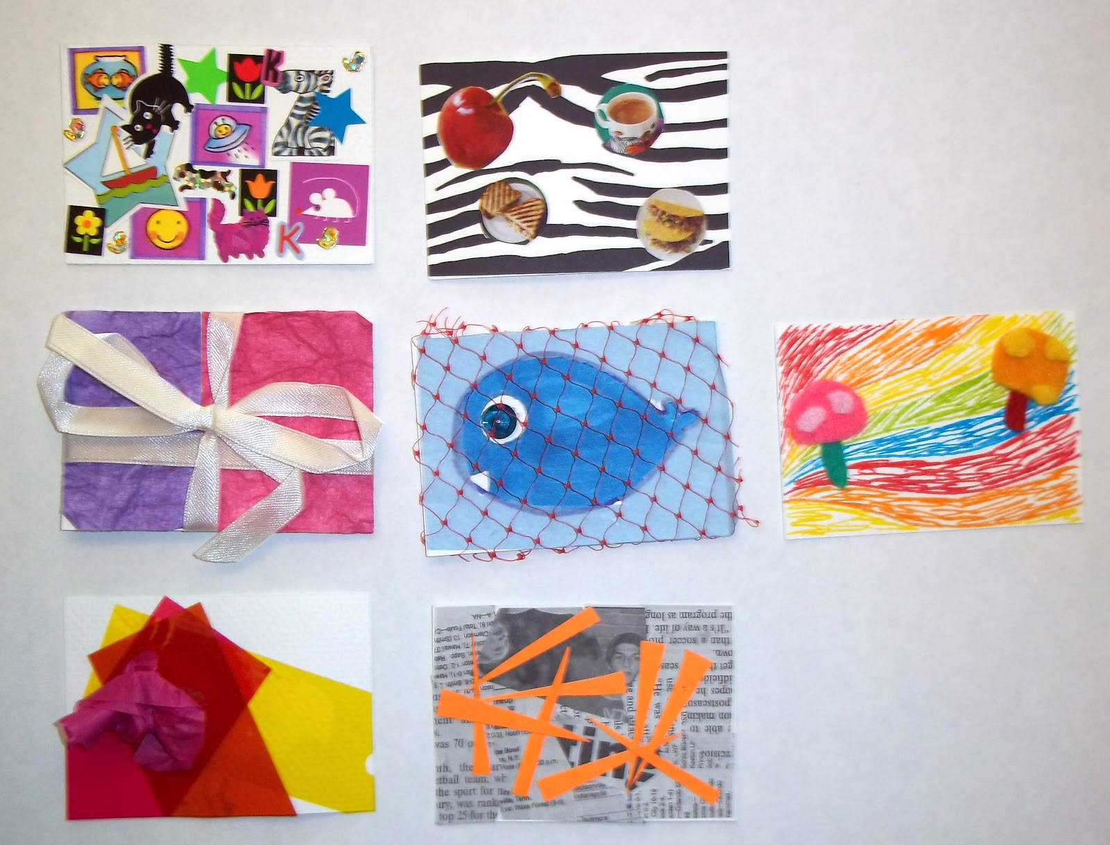 Monument Valley Regional Middle School Art Class: Artist Trading Cards ...