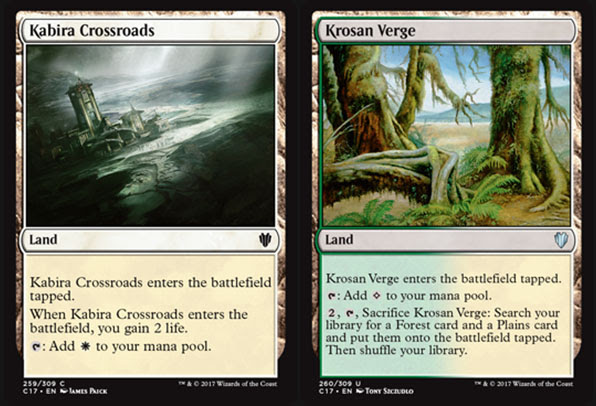 Magic the Gathering Adventures: Commander 2017 Review: Artifacts and Lands