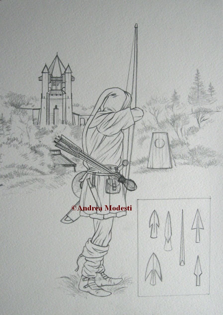 Andrea Modesti Art and Illustration: English archer of Charles the Bold ...