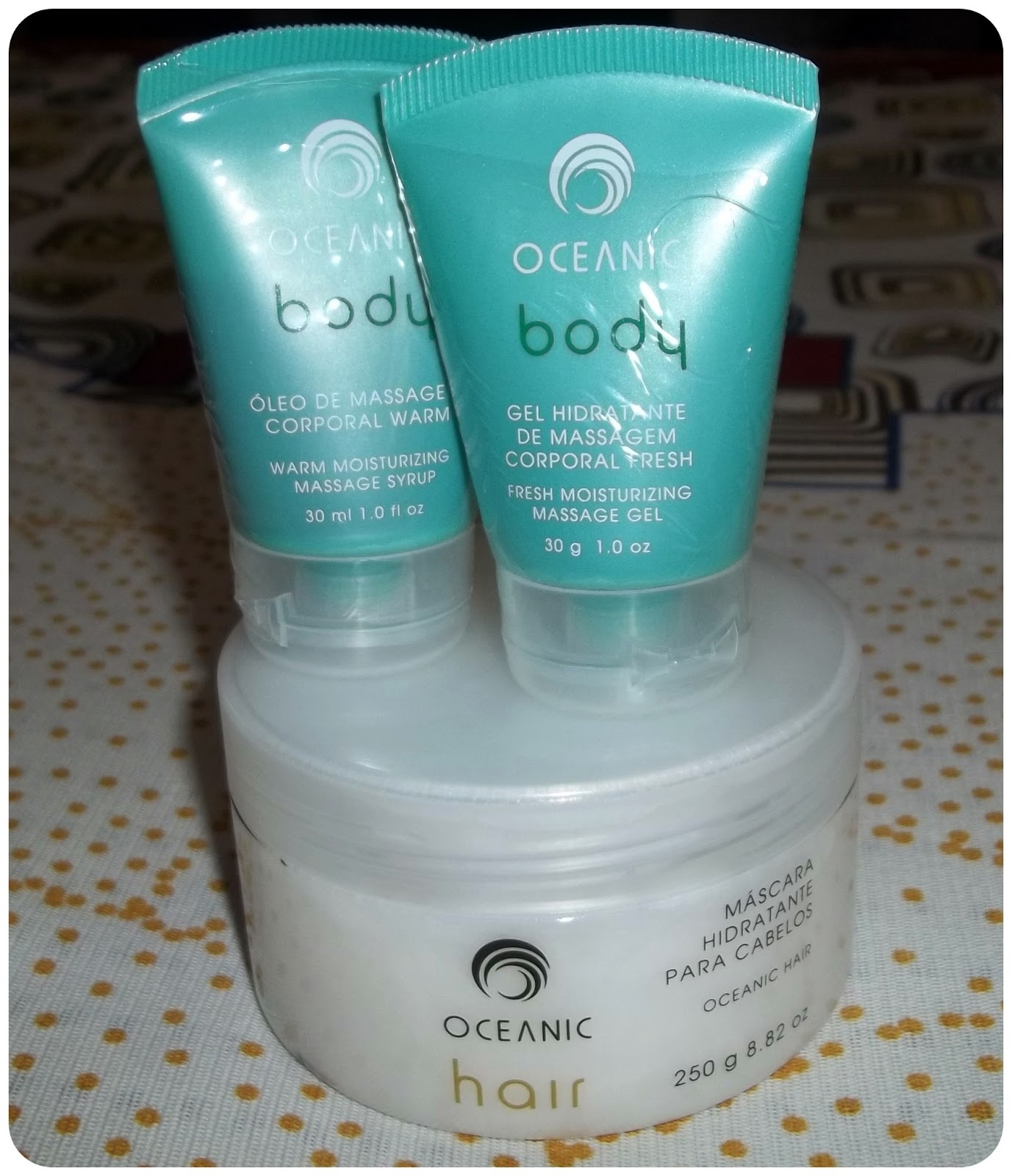 Parceria com Oceanic Cosméticos - Paloma Viricio