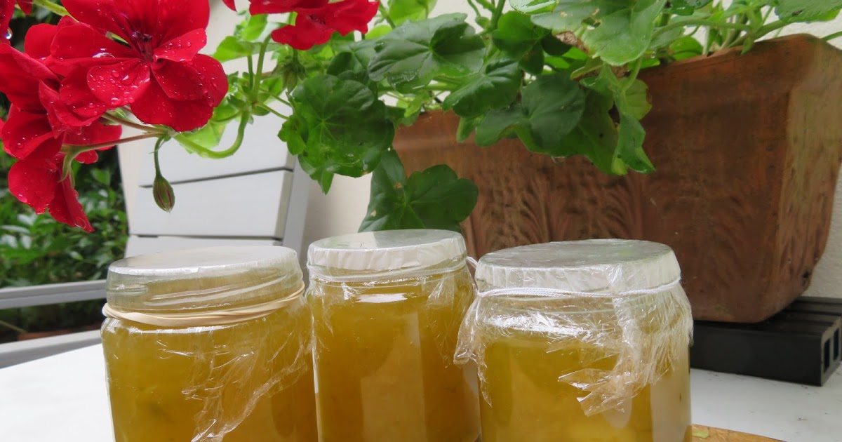 Four seasons.: Marrow & ginger jam.